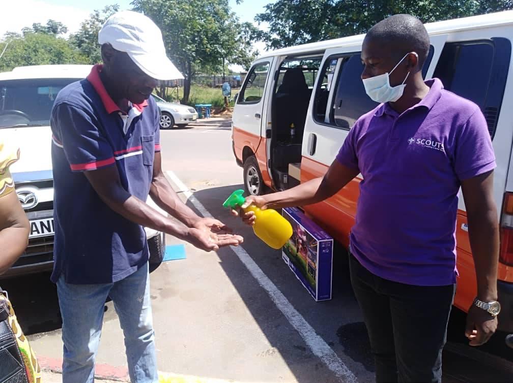 Scouts across Africa support communities in Covid-19 response